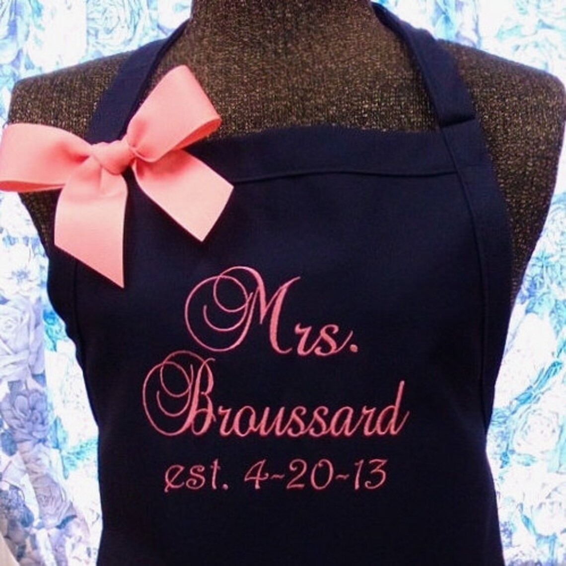 2 Personalized Aprons Housewarming Gift Wedding Gift - Etsy