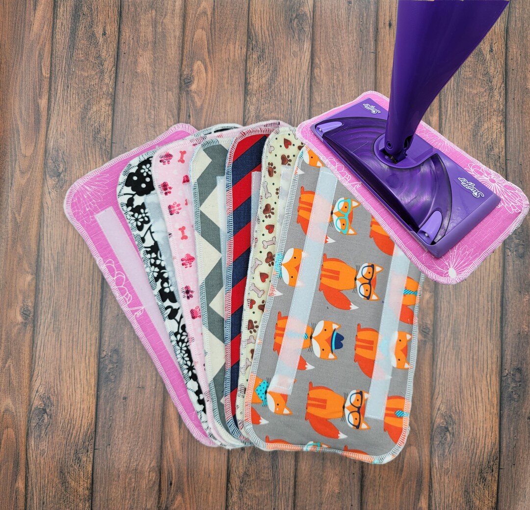 Reusable Wet Jet Pads, Mop Pads, Mop Cover, Floor Scrub, Mop Duster ...