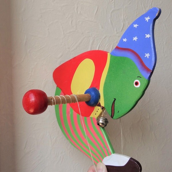 Wooden Acrobat Toy - Etsy