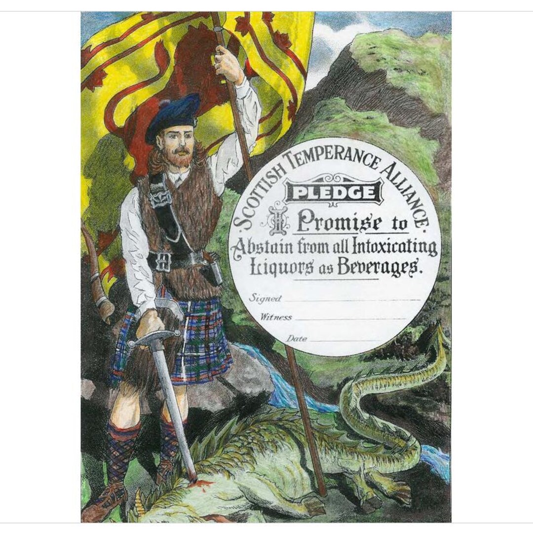 ANTIQUE SOBRIETY (non Drinking) PLEDGE - Scottish Temperance Alliance ...