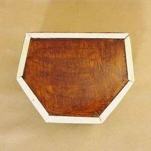 MOROCCAN INLAY JEWELRY Box Hexagonal Shape Mother-of-pearl, Ebony and ...