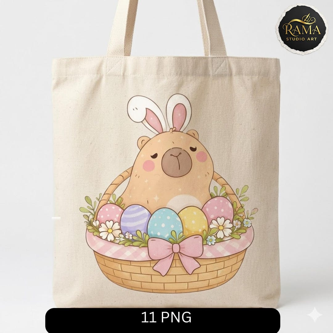 Spring Bear Clipart PNG, Easter Bunny Teddy, Floral Eggs, Pastel ...
