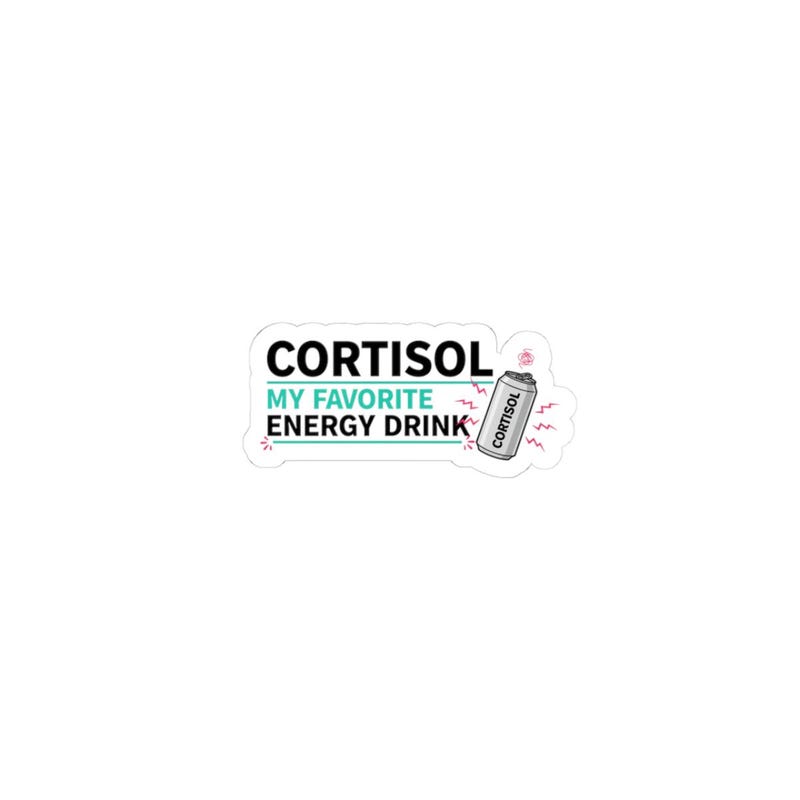 Cortisol Sticker - Etsy