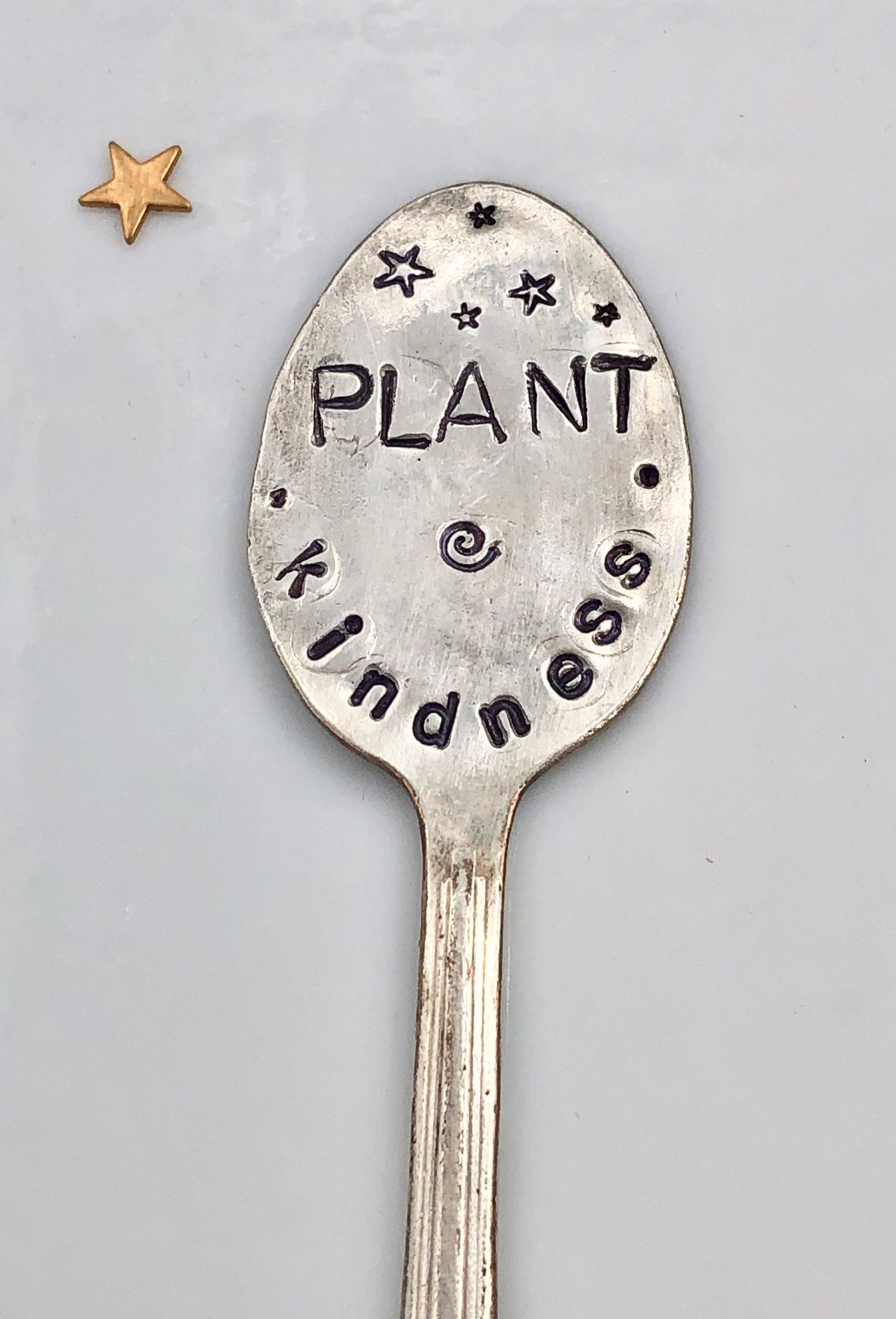 Garden Marker Plant KINDNESS Plant Label Sign Recycled - Etsy
