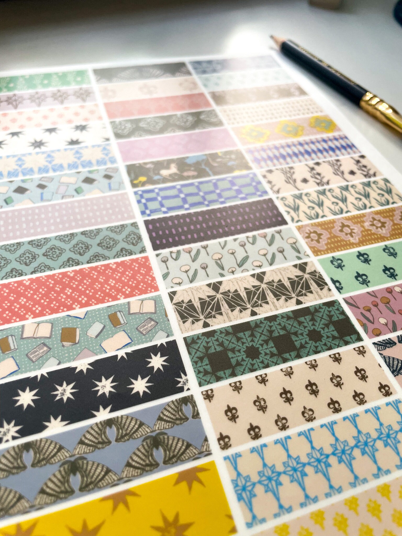 Little Washi Printable Stickers, Journaling Ephemera, Planner Decor ...