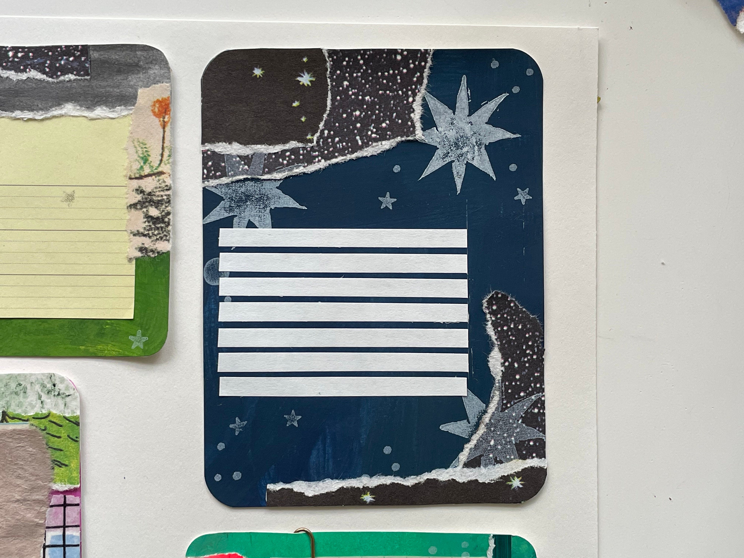 Collage Labels for Journaling Gift Tags Jam Jars - Etsy