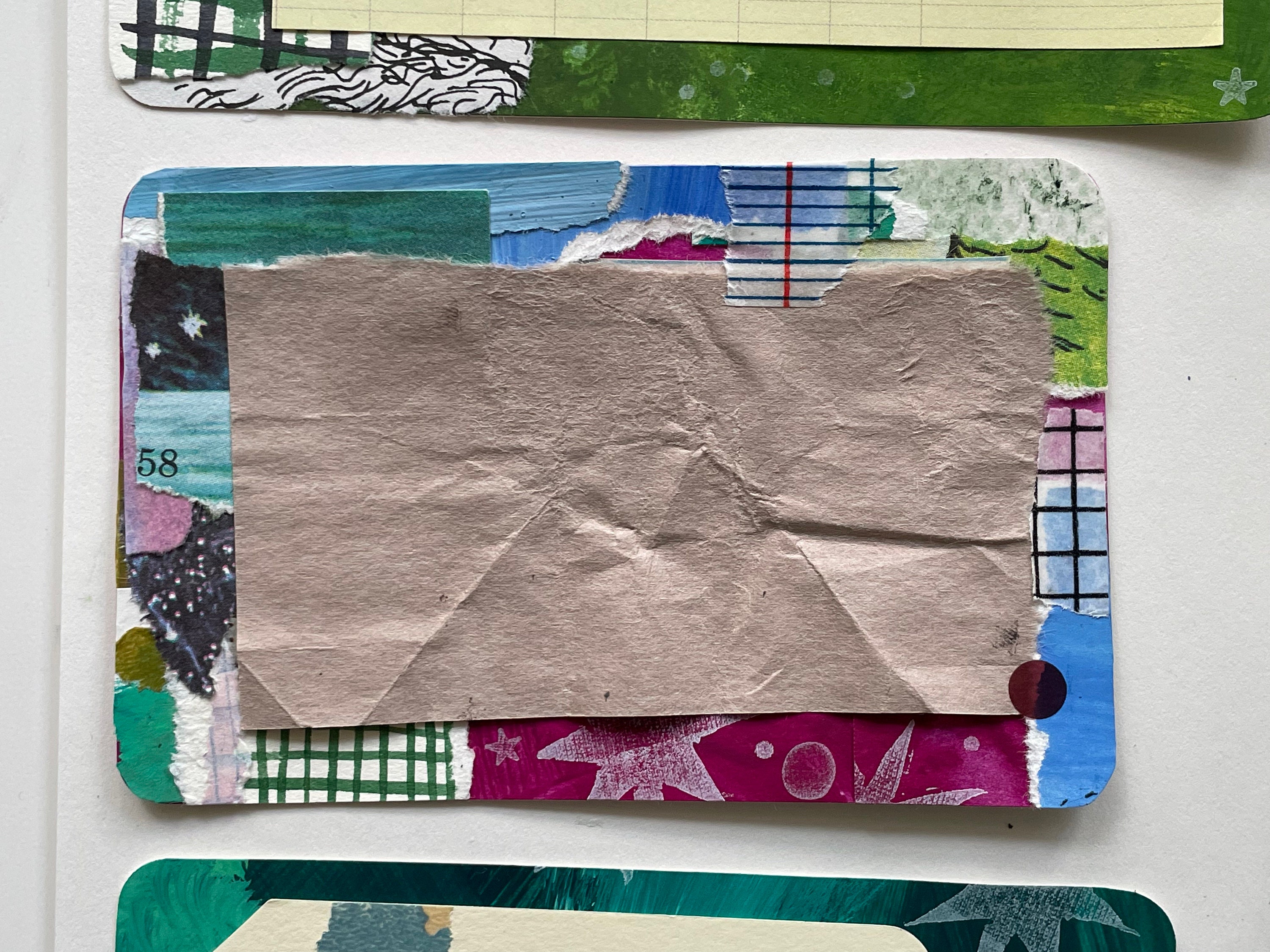 Collage Labels for Journaling Gift Tags Jam Jars - Etsy