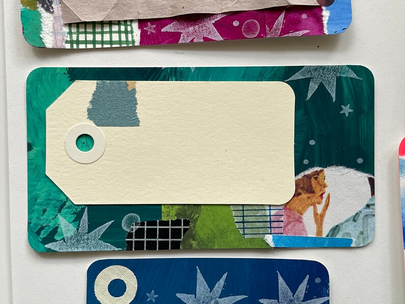 Collage Labels for Journaling, Gift Tags, Jam Jars | Journaling ...