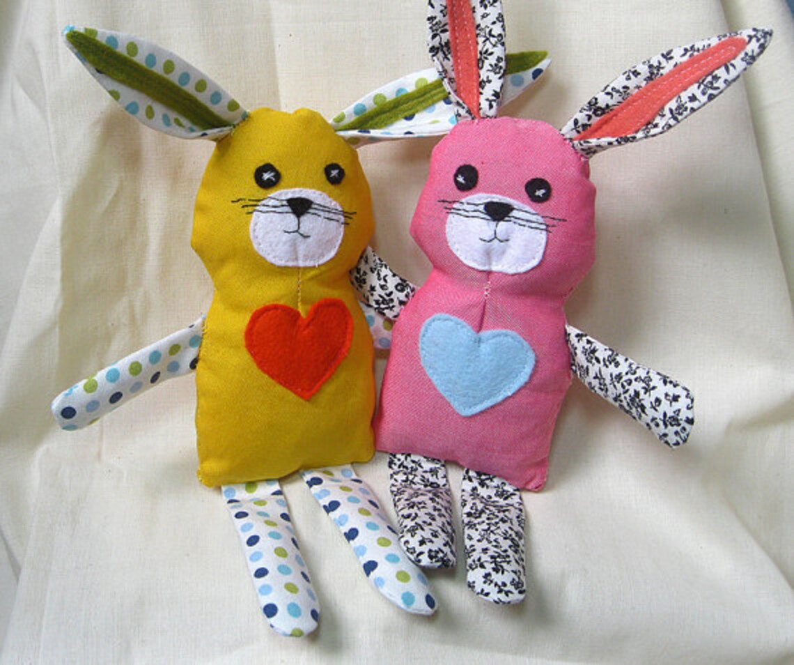Easter Bunny PDF Sewing Pattern - Etsy