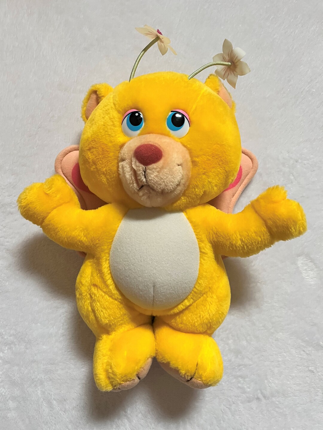 1984 Vintage Disney WUZZLES BUTTERBEAR 12" Plush Hasbro Softies - Etsy