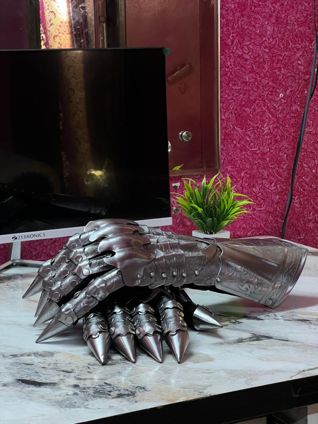 Nazgul Gauntlet Armor Gloves | Dark Knight Medieval Fantasy Arm Armor ...