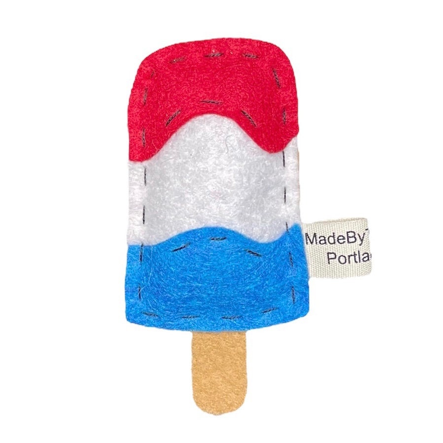 Bomb Pop Cat Toy Organic Catnip Wool-blend Felt - Etsy