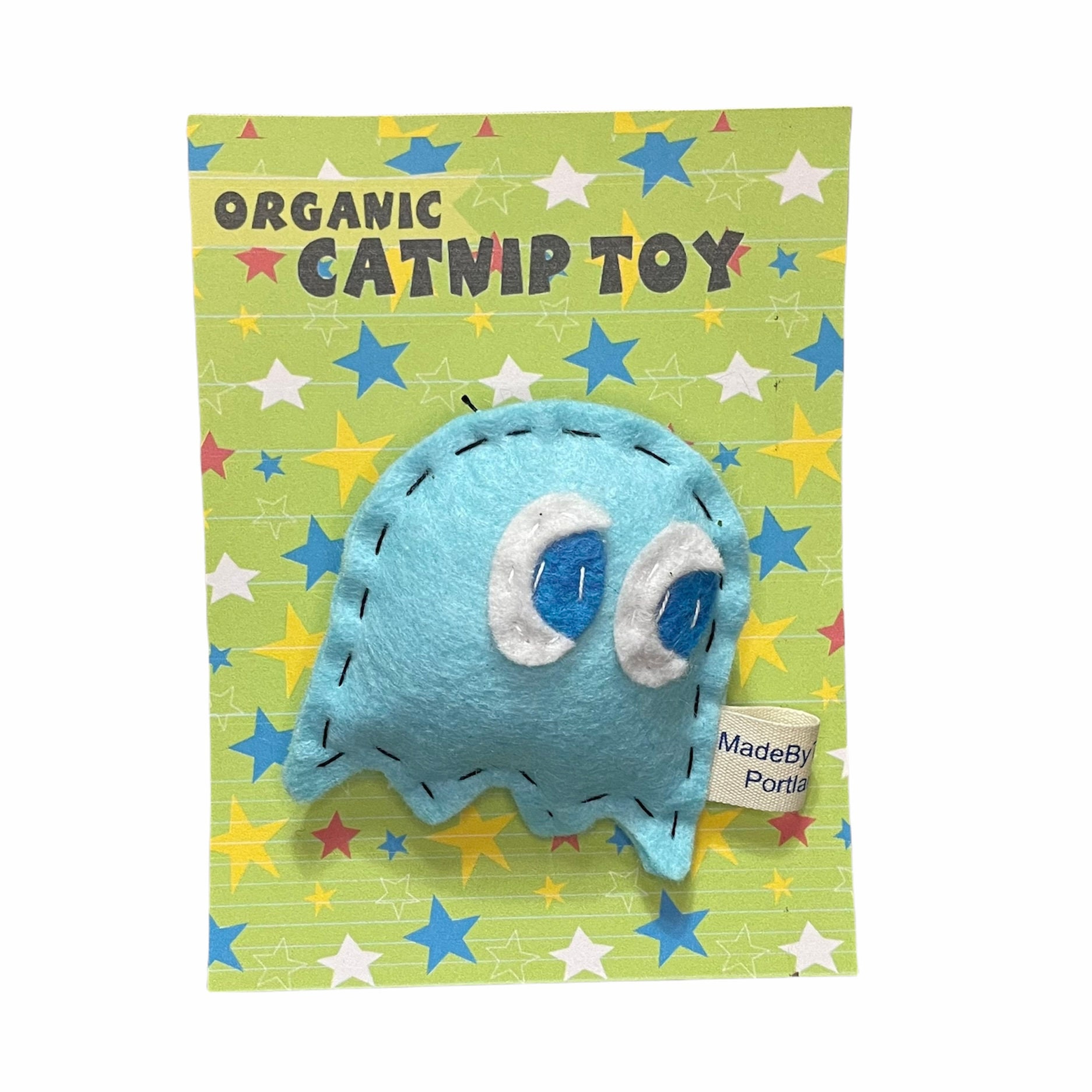 Ghost Monster Cat Toy Organic Catnip Wool-blend Felt | Etsy