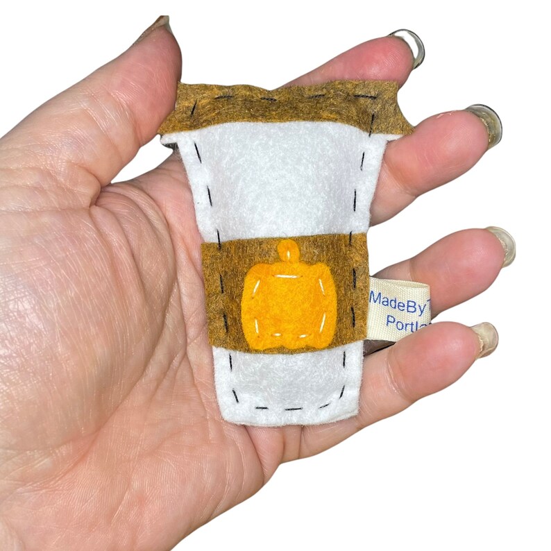 Pumpkin Spice Latte PSL Cat Toy Organic Catnip | Etsy