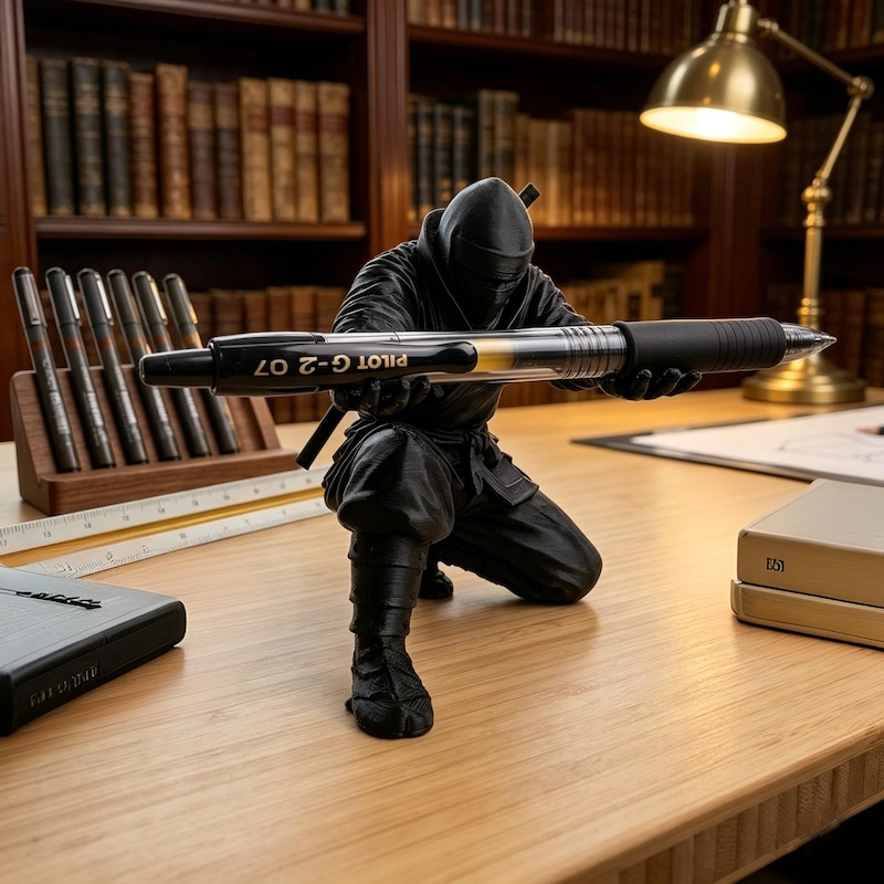 Ninja Pen Holder - Etsy