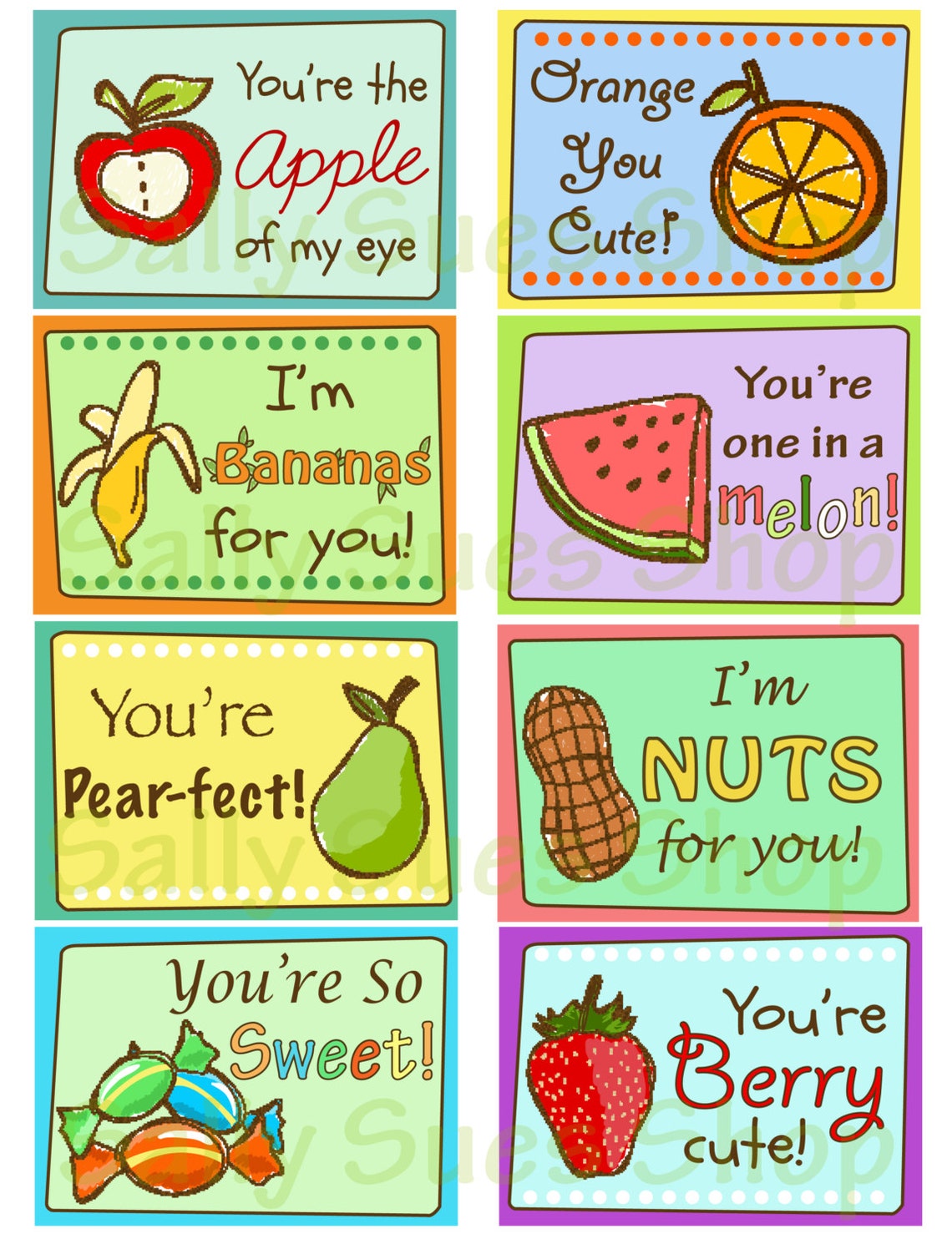 Lunch Notes Printable/back to School/love Notes/lunchbox - Etsy