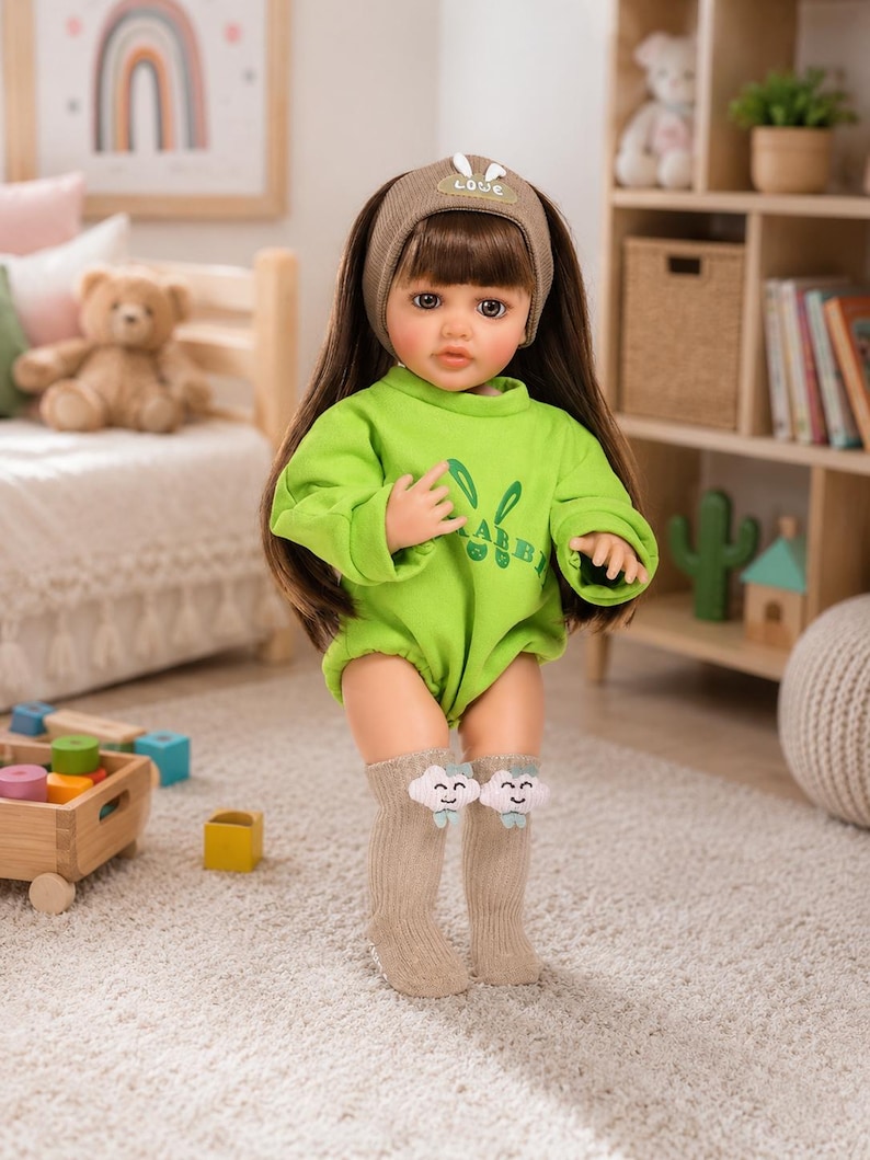 AI Interactive Reborn Doll, Smart Talking Learning Toy, Voice ...