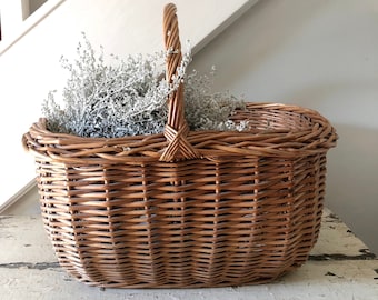 Primitive basket | Etsy