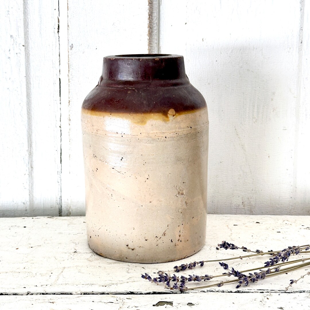 Antique Crock Modern Farmhouse Stoneware Vintage Crock - Etsy