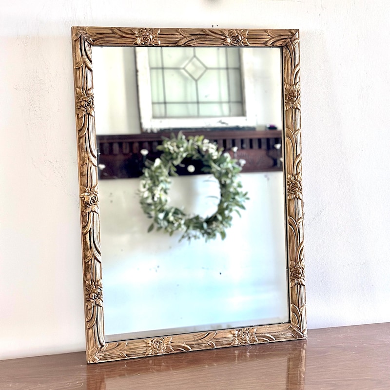 Antique Gold Mirrors - Etsy