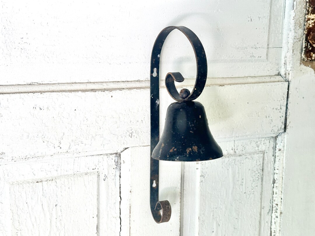 Vintage Hanging Bell Outdoor Bell Dinner Bell Farmhouse - Etsy