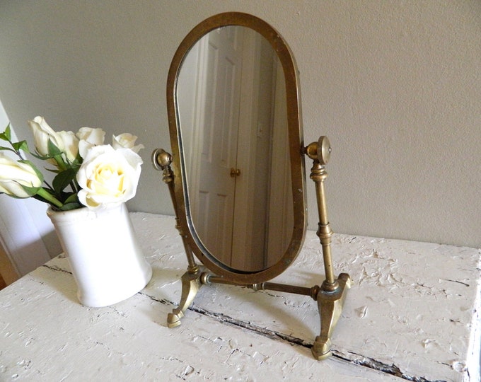Vintage Vanity Mirror - Etsy