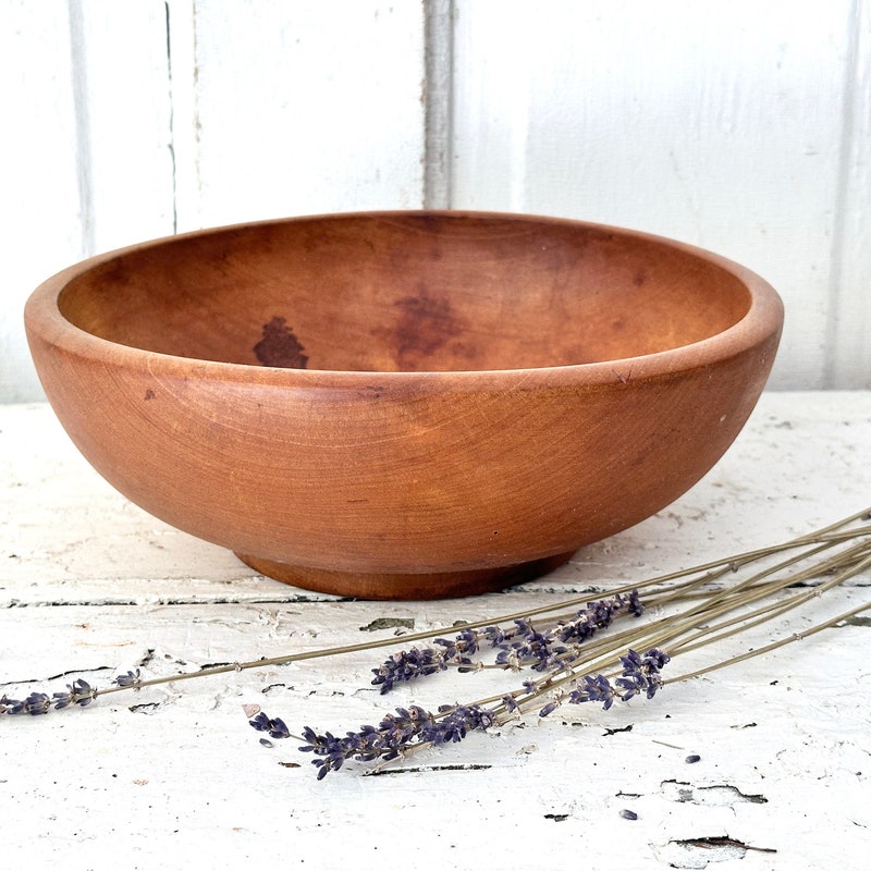 Rustic Wood Bowl - Etsy