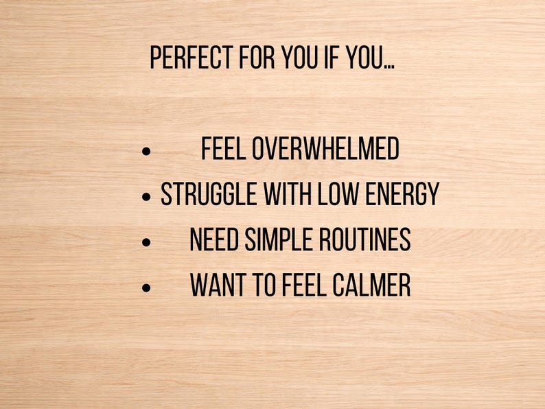 Dopamine Menu Printable PDF, Anxiety Relief Planner, Low Energy Routine ...