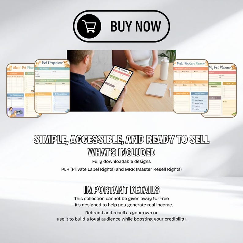 Multi-pet Organizer Planner – Animal Health Record, Vaccination Tracker ...