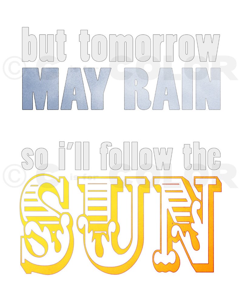 Sun and Sky Beatles Themed Set of Four Nursery Art Prints - Etsy