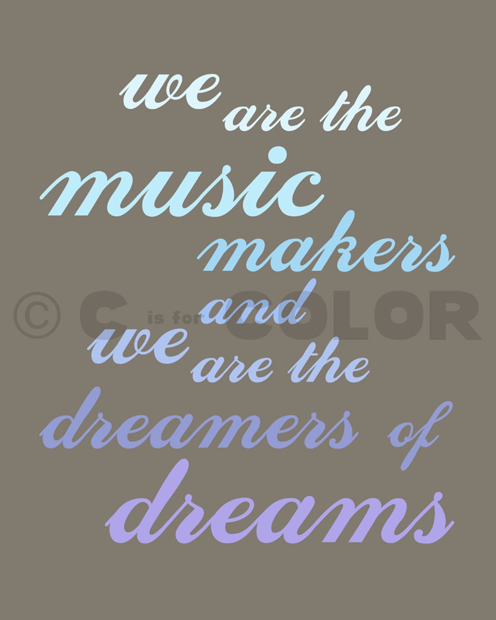 Set of 3 Typography Inspirational Art Prints - Triptych of Willy Wonka ...