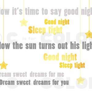 Sun and Sky Beatles Themed Set of Four Nursery Art Prints - Yellow ...