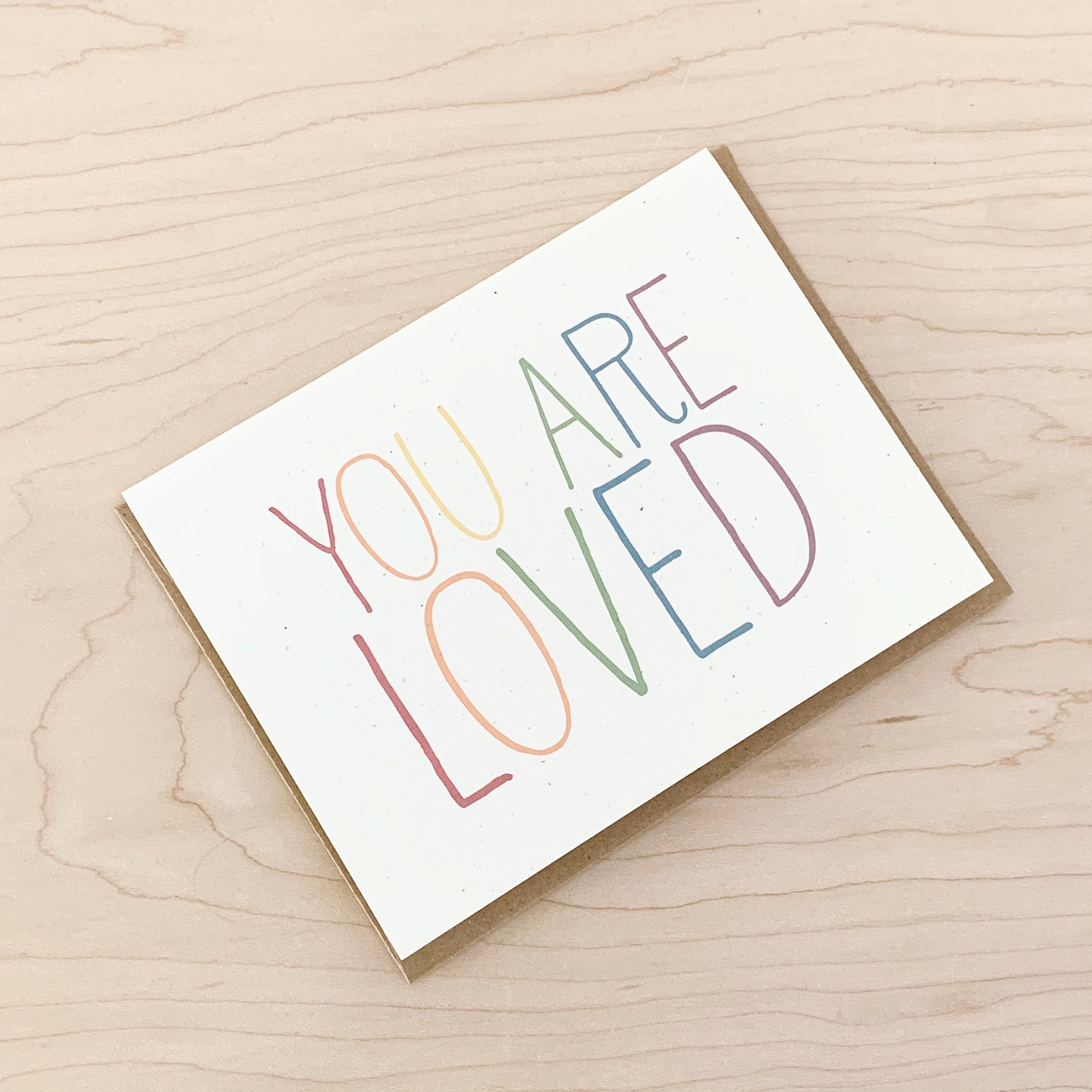 You Are Loved Greeting Card | Etsy