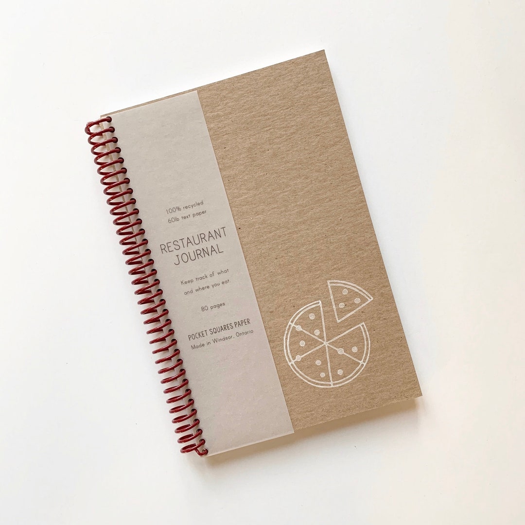 Restaurant Journal - Etsy