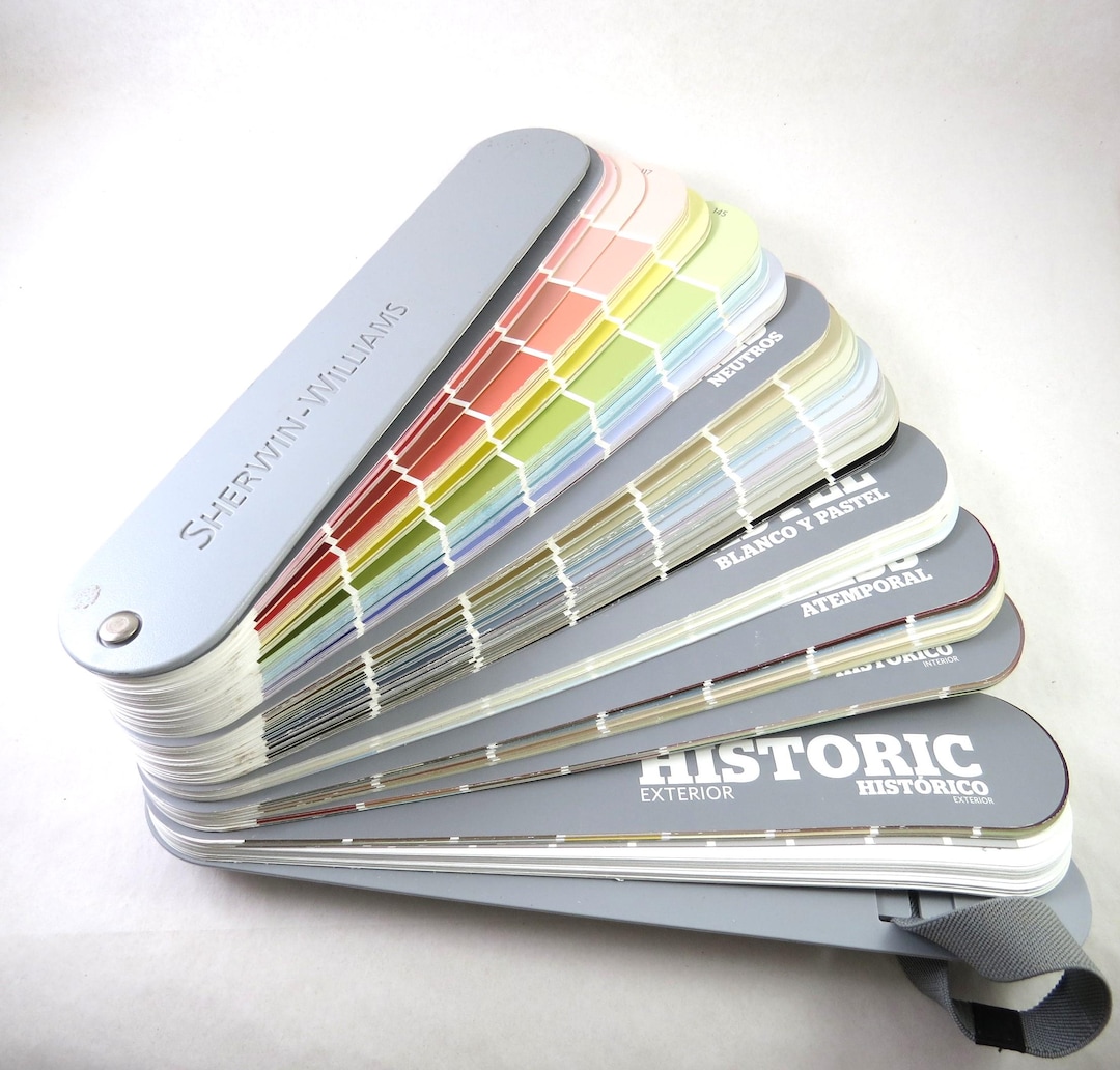 Sherwin Williams Paint Color Fan Deck, Color Snap Deck, Color Samples ...