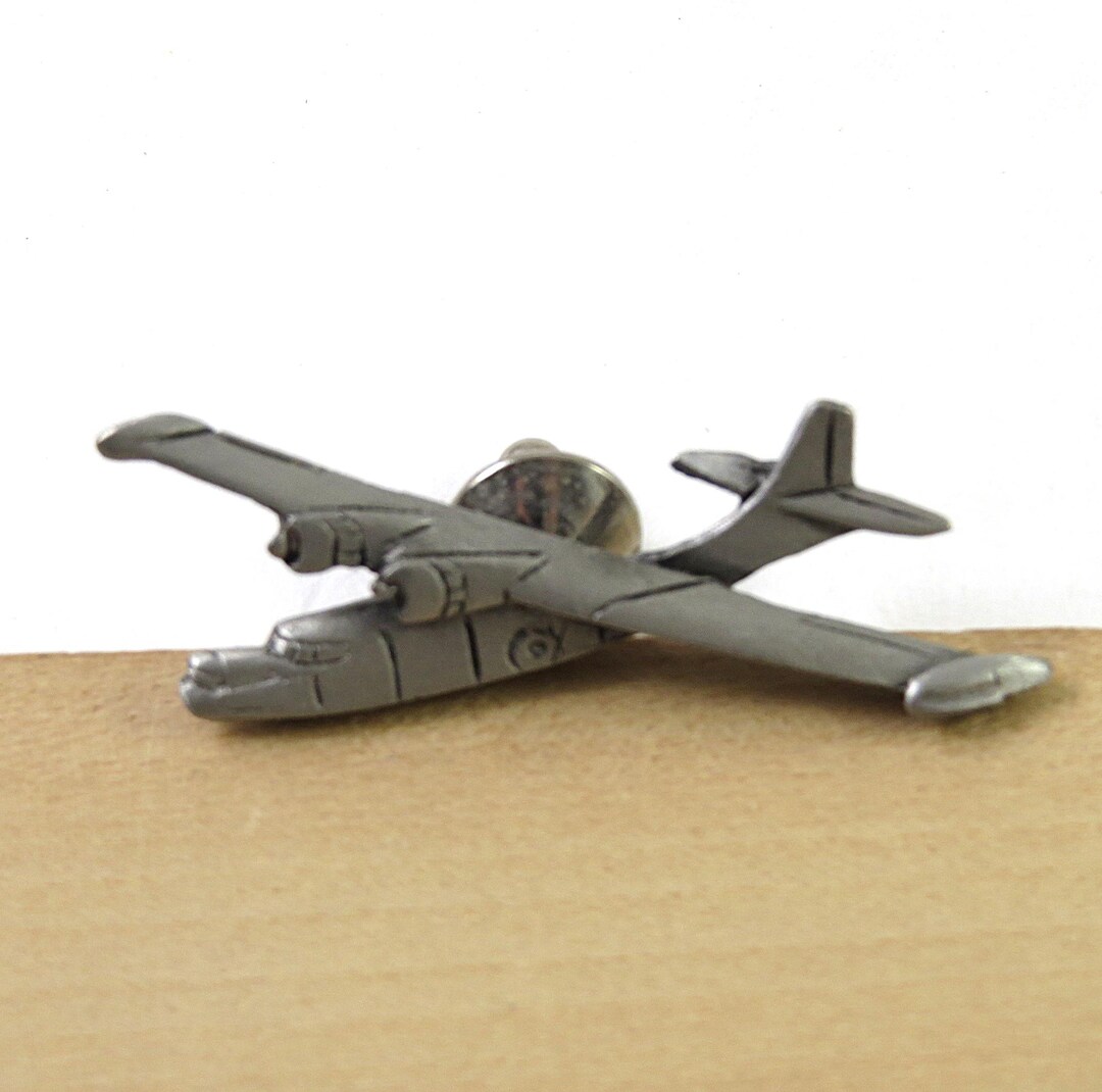 PBY Catalina Flying Boat Tie Tack, US Navy Military Plane, Vintage ...