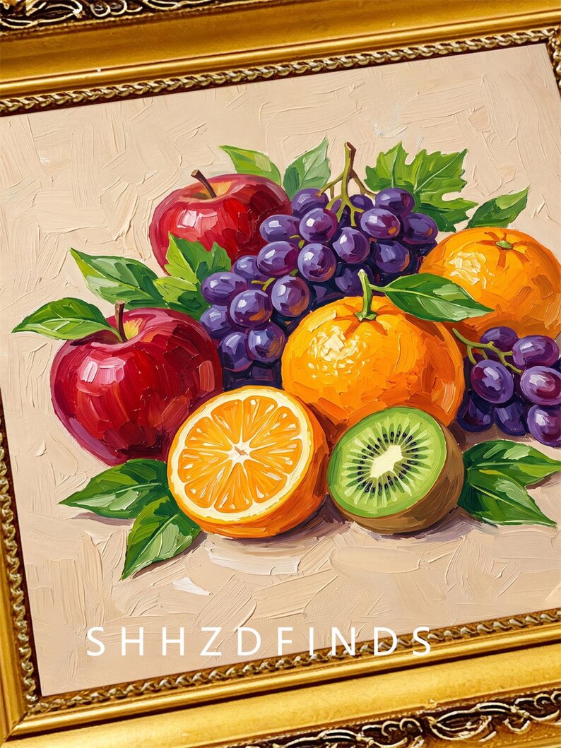 Mixed Fruit Art Dining Room Kitchen Decor ,custom Oil Painting From ...