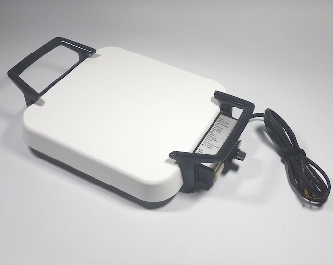 Corning Ware Electromatic Electric Skillet Heater Base, Instructions ...