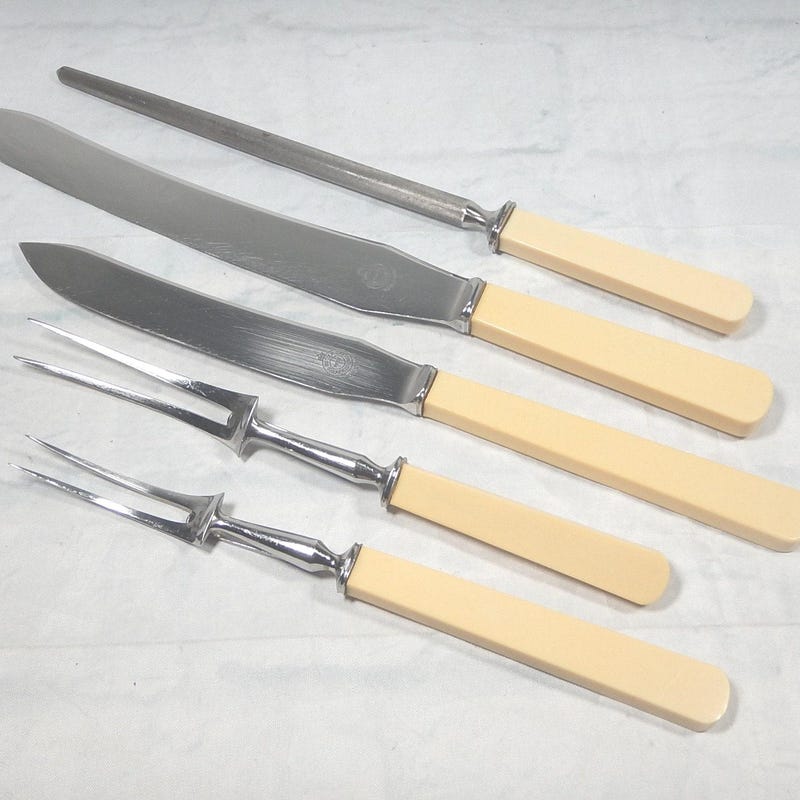 Meat Carving Set - Etsy
