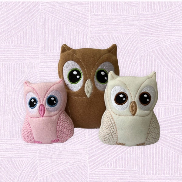 Owl Plush Toy - Etsy
