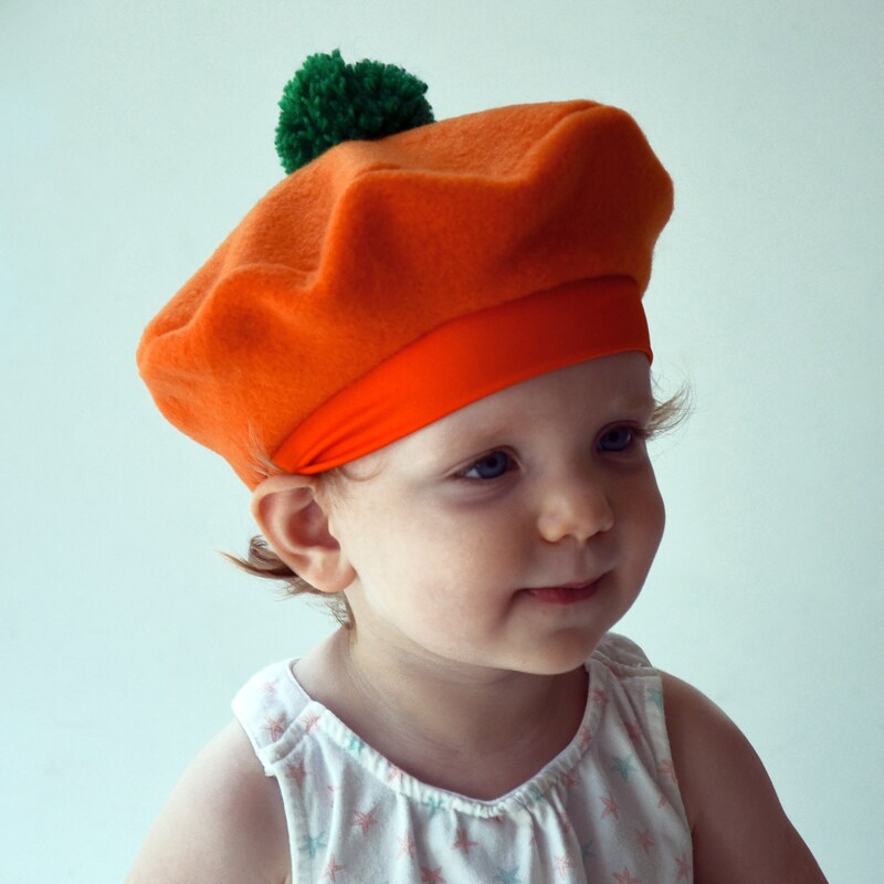 Baby Pumpkin Hat - Etsy