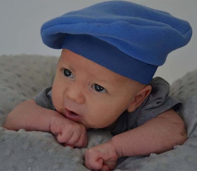 Kids Fleece French Beret, CHOOSE COLOR, Ages NB-10, Outer Wear, Kids ...