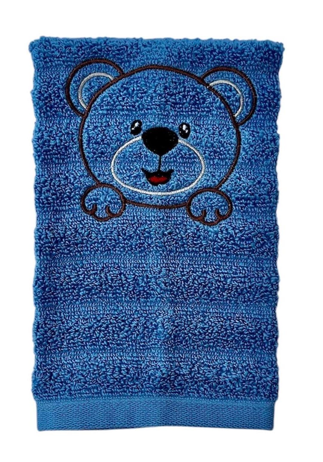 Kids Bathtime Buddy, Bear Washcloth Puppet, Cute Kids Gifts, Washcloth ...