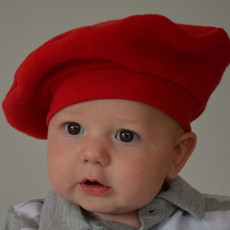 Black Beret for Toddler - Etsy