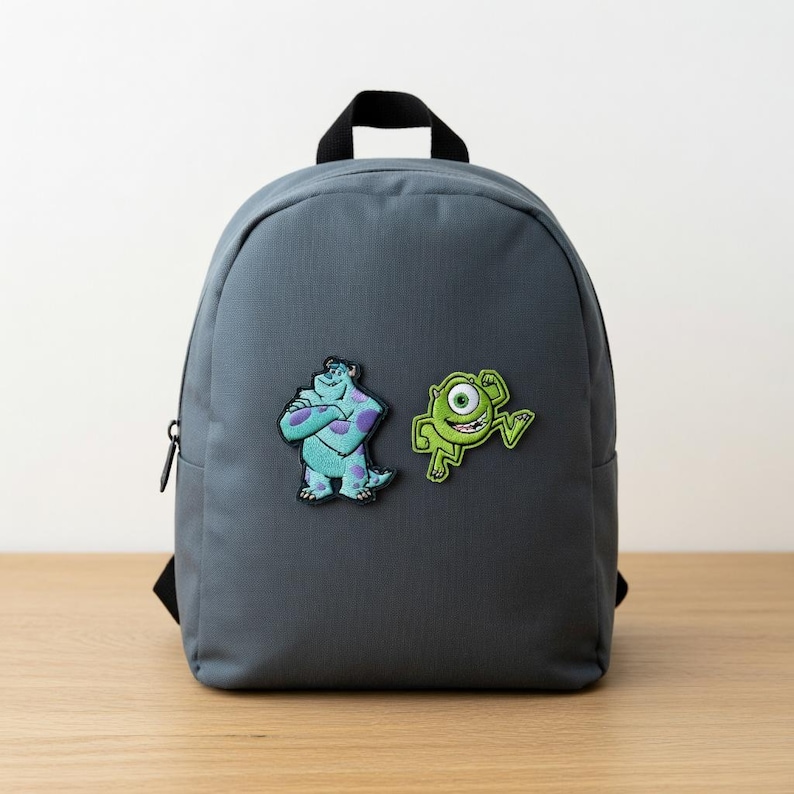 Monsters Inc Mike Sulley Boo Embroidered Patch, Pixar Monsters Iron on ...