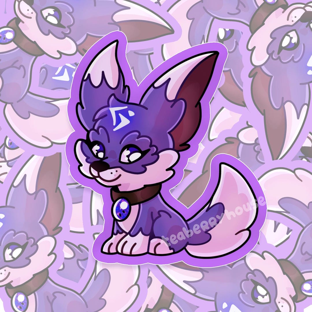 Shadow the Fox | World of Warcraft Fanart | Waterproof Vinyl Sticker - Etsy