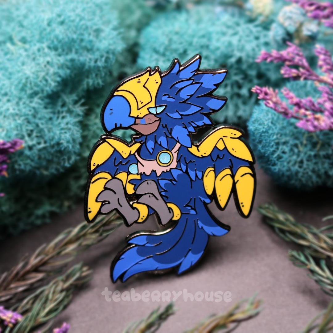 Anzu the Raven Lord | World of Warcraft Mount | Fanart | Enamel Pin - Etsy