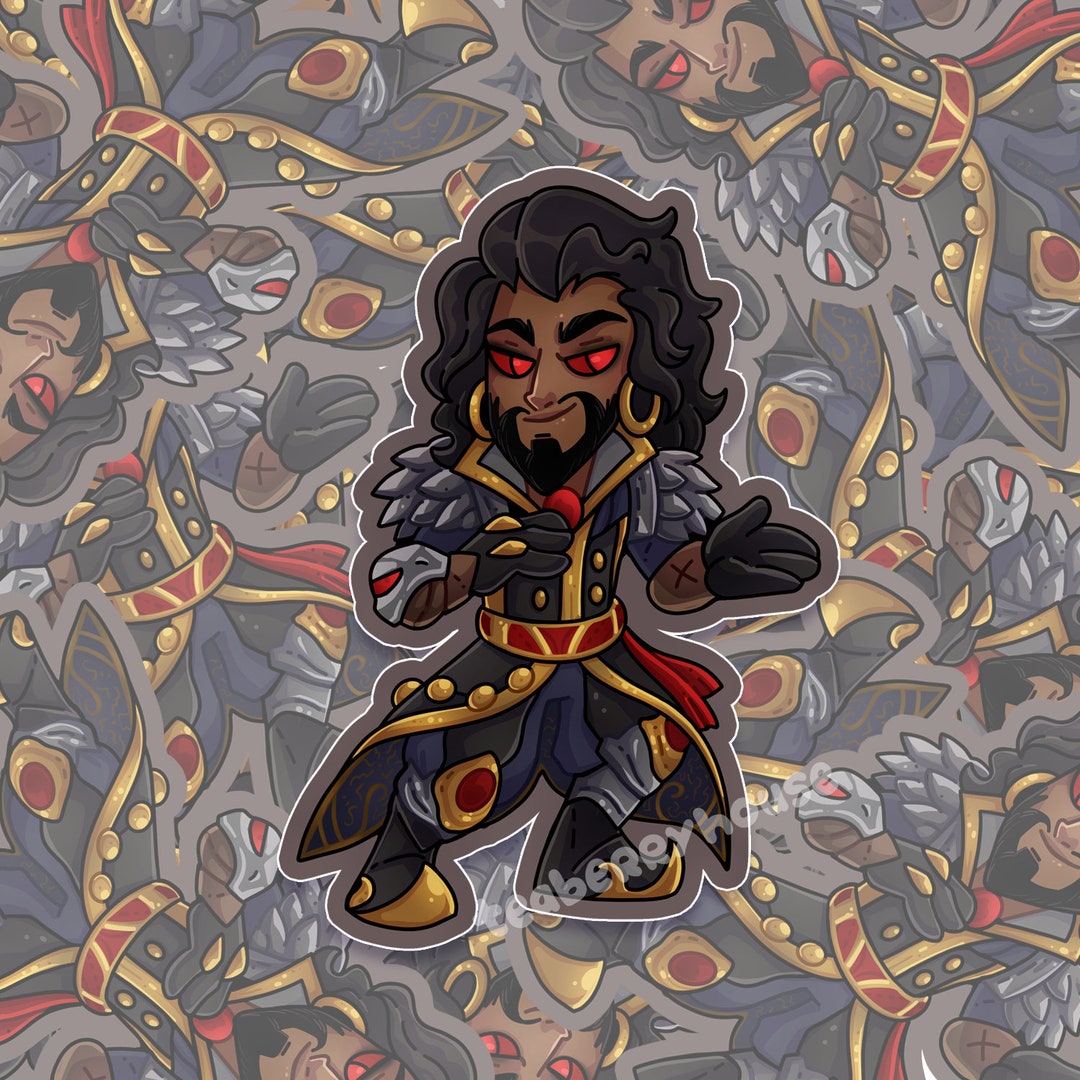 Wrathion | World of Warcraft Fanart | Vinyl Sticker | Waterproof & UV ...