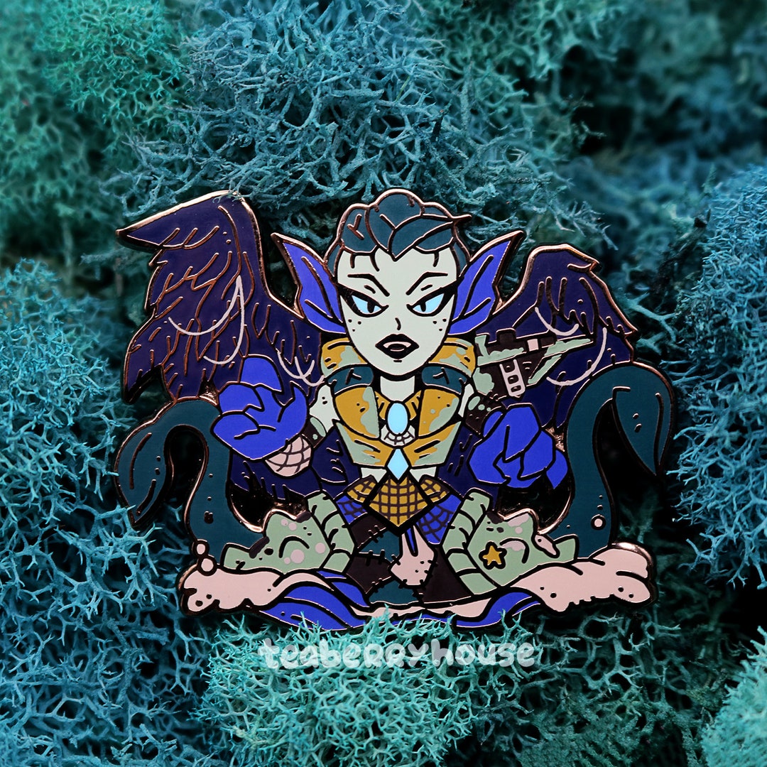 Helya | World of Warcraft Legion | Fanart | Enamel Pin - Etsy