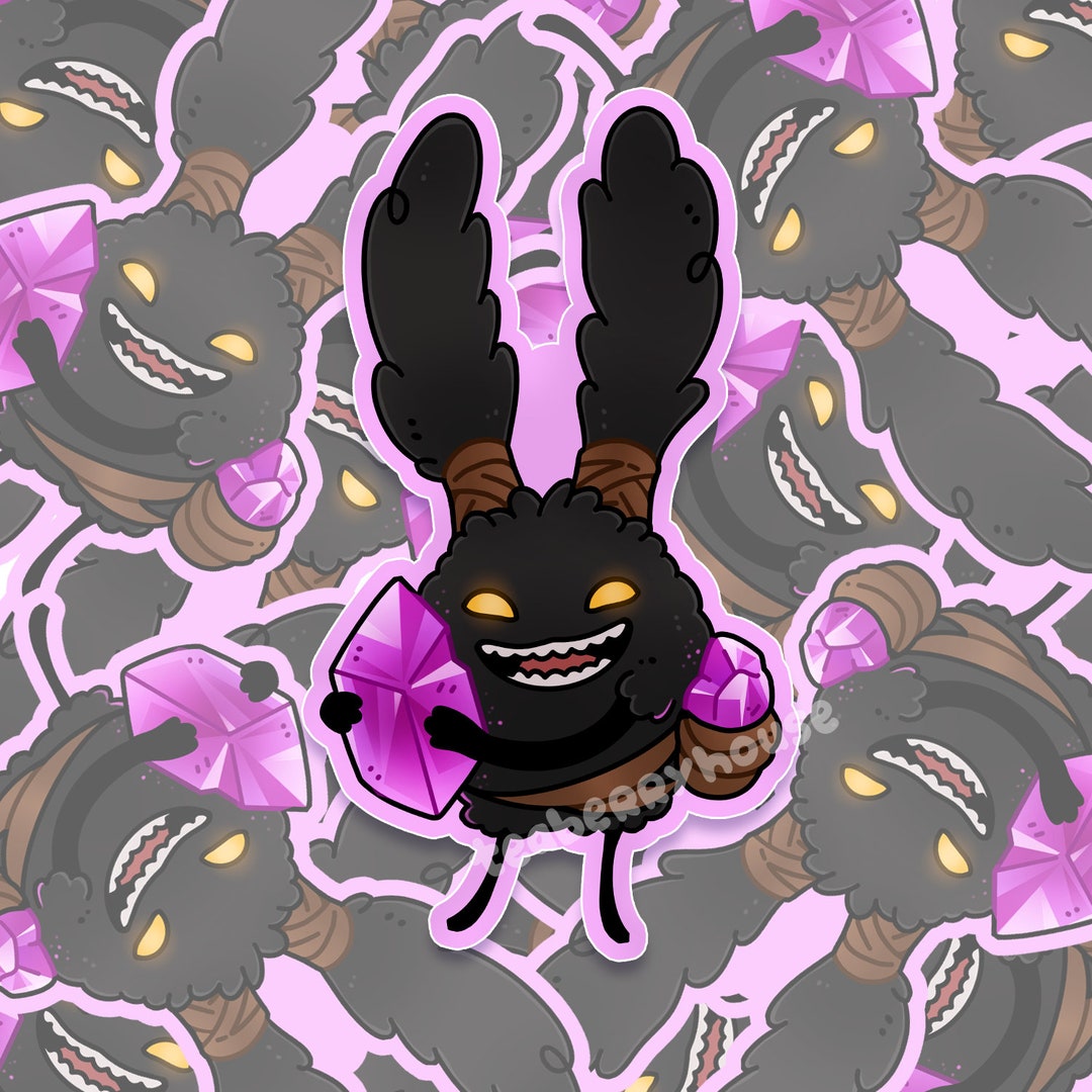 Dust Bunny Spriggan FFXIV Fanart Waterproof Vinyl Sticker - Etsy